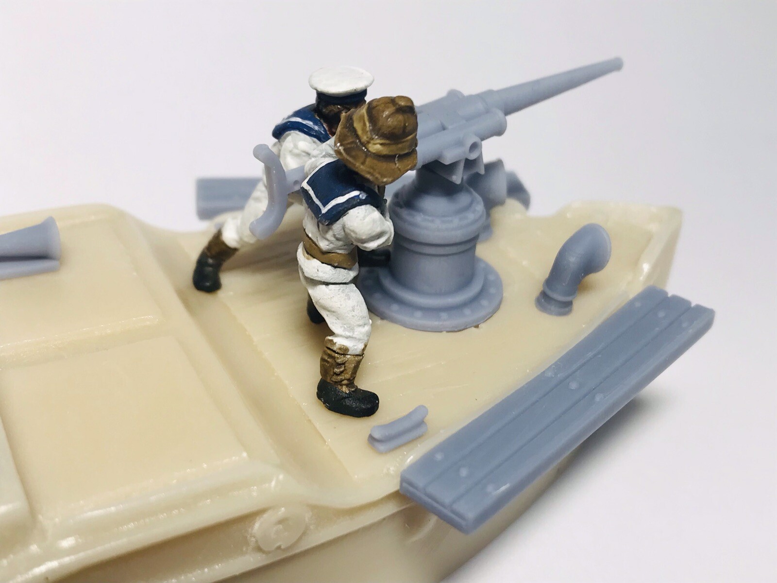 British WW1 River Gunboat Launch 1/56 (28mm) Model Kit East Africa ...