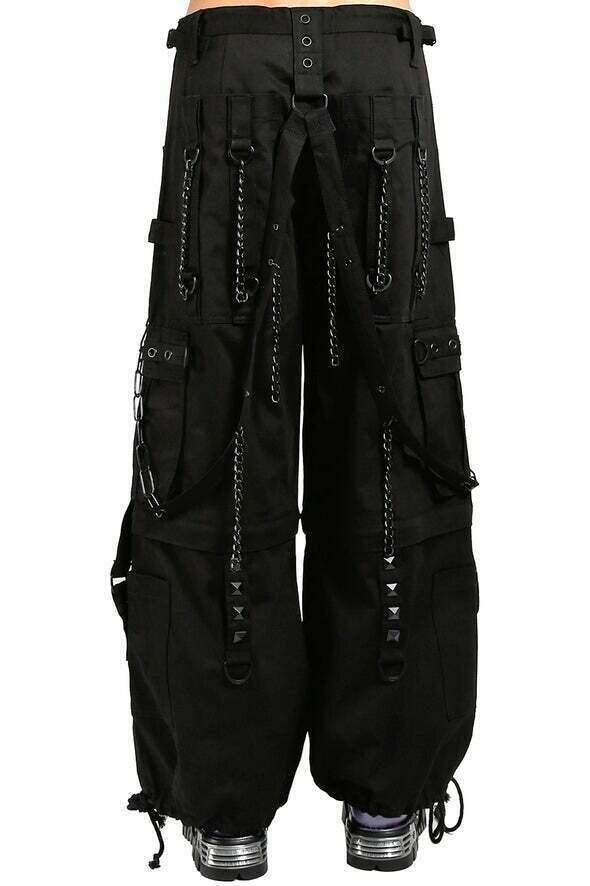 Full Black Gothic Bondage Tripp Baggy Pant Punk Rock Dead Threads ...