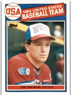 PAT PACILLO 1985 Topps #402 Team USA | eBay