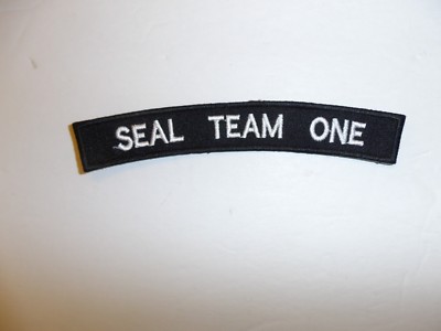 e0562 US Navy SEAL Team One tab IR34F | eBay