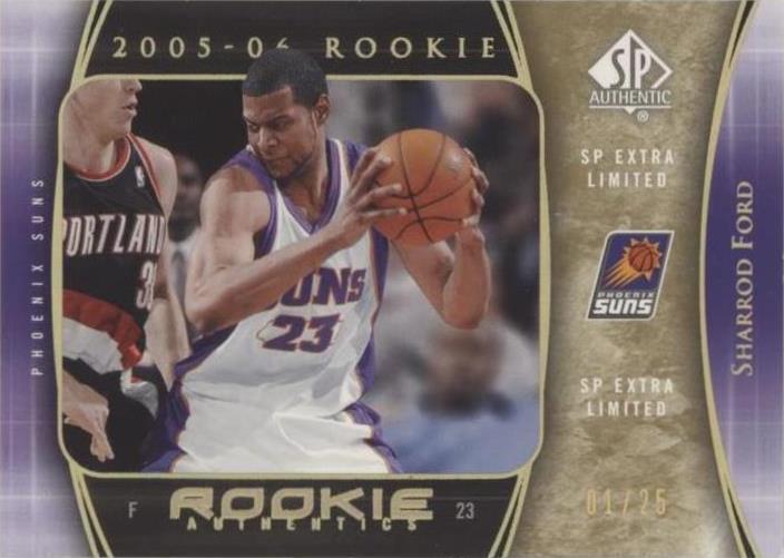 2005-06 SP Authentic - Rookie Authentics Sharrod Ford #155 Sp Extra ...