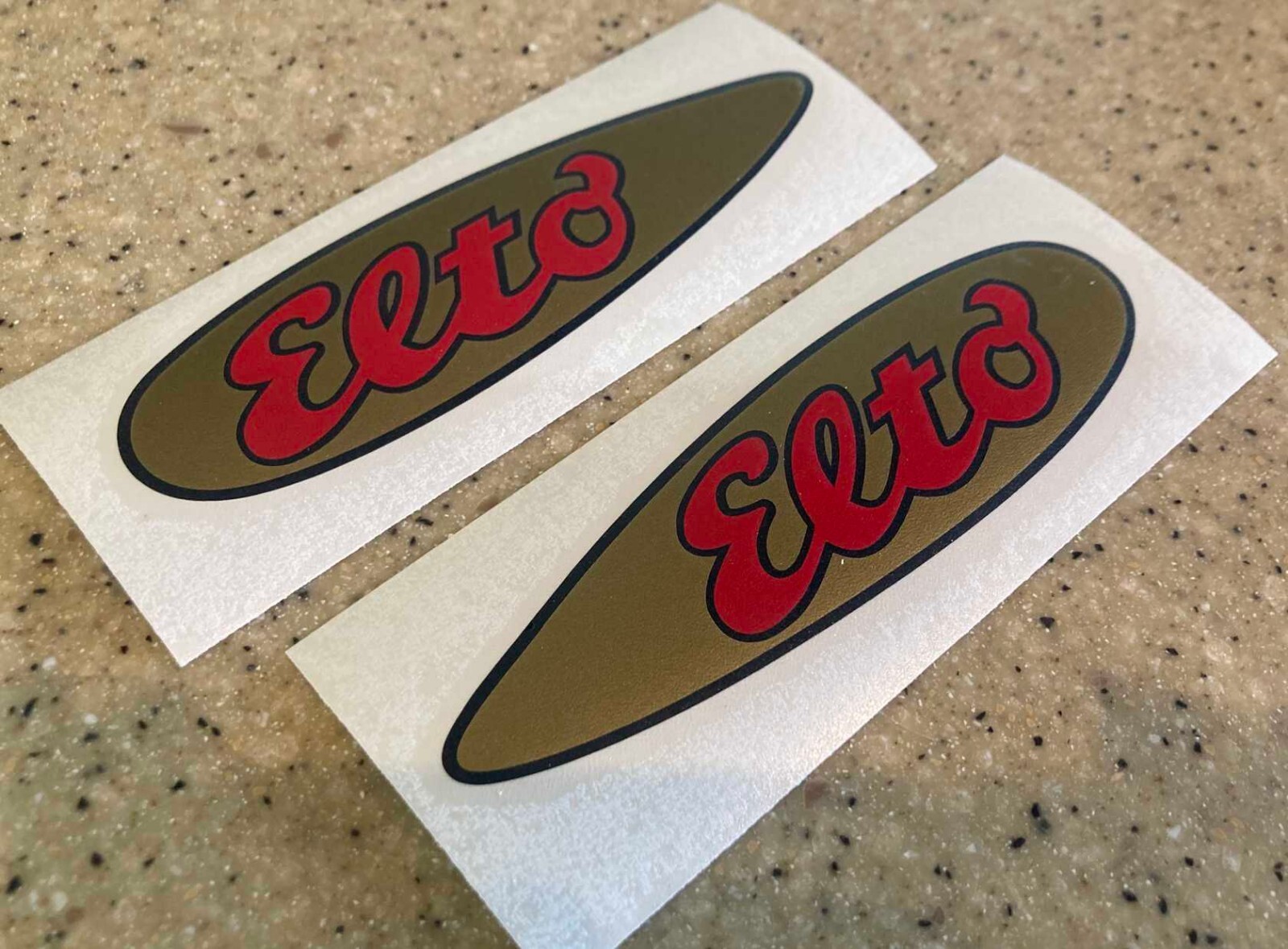 Elto Vintage Outboard Motor Decals Vinyl 5" Die-Cut Vinyl Pair + FREE ...