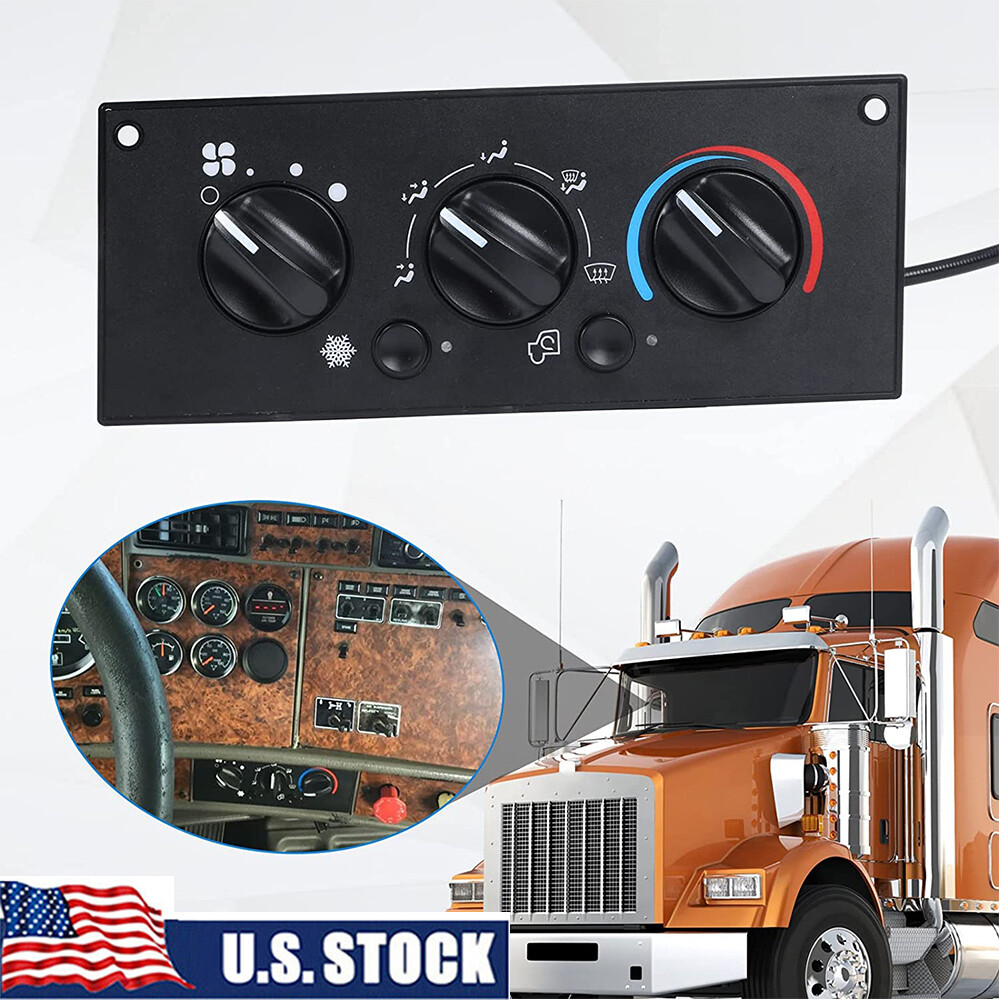 Heavy Duty Climate Control Panel For 2002-2006 KenworthC500 T300 T600A ...