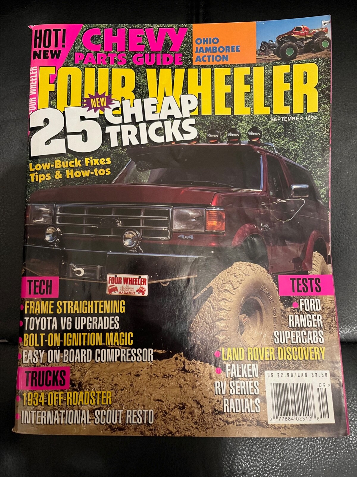 Four Wheeler Magazine September 1994 Off Road Ohio Jamboree Vintage ...