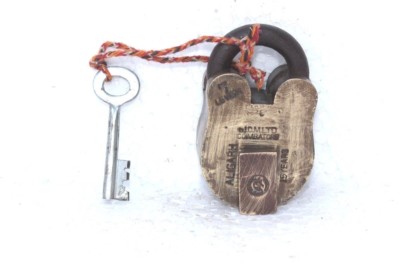 Brass Lock and Key 1900's Old Vintage Antique Rare Collectible | eBay