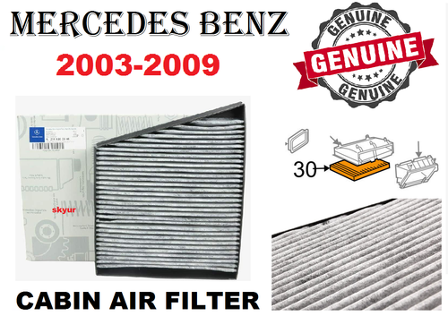Mercedes Benz Cabin Air Filter For E320 E500 E55 AMG 2003-2009 Genuine ...