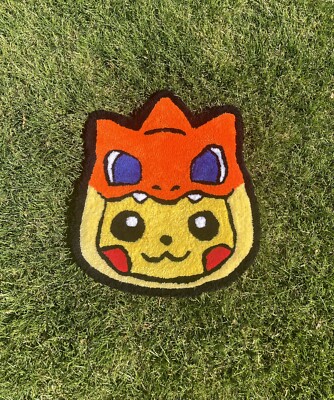 PIKACHU custom Tufted Rug | eBay