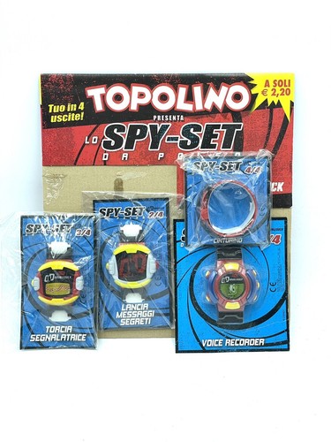 NEW SEALED RARE SPY SET DOUBLEWATCH DONALD DUCK RARE WATCH #IL | eBay