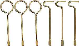 Interior Door Key for Bathroom Bedroom, Emergency Door Locked Key Pin ...