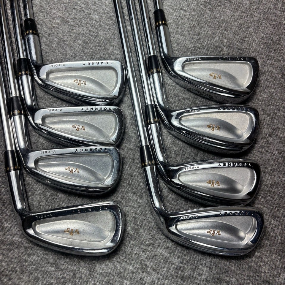 MacGregor VIP TOURNEY V-FOIL Iron Set 3-PW 8 Clubs RH Forged R Flex ...