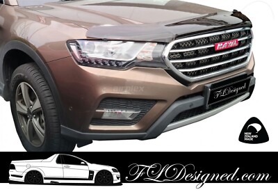 2011-2020 HAVAL H6 - Dark Tint (black) Bonnet Protector, Guard, shield ...