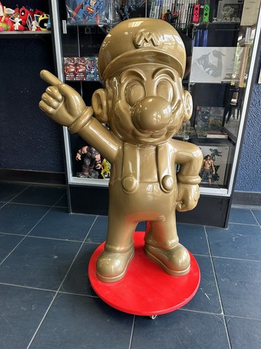 Mario Life Size Statue Store Display Authentic Nintendo vintage 90s ...