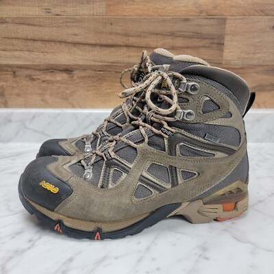 Women's 8 M Asolo Attiva GTX Hiking Trail Boots Waterproof Brown ...