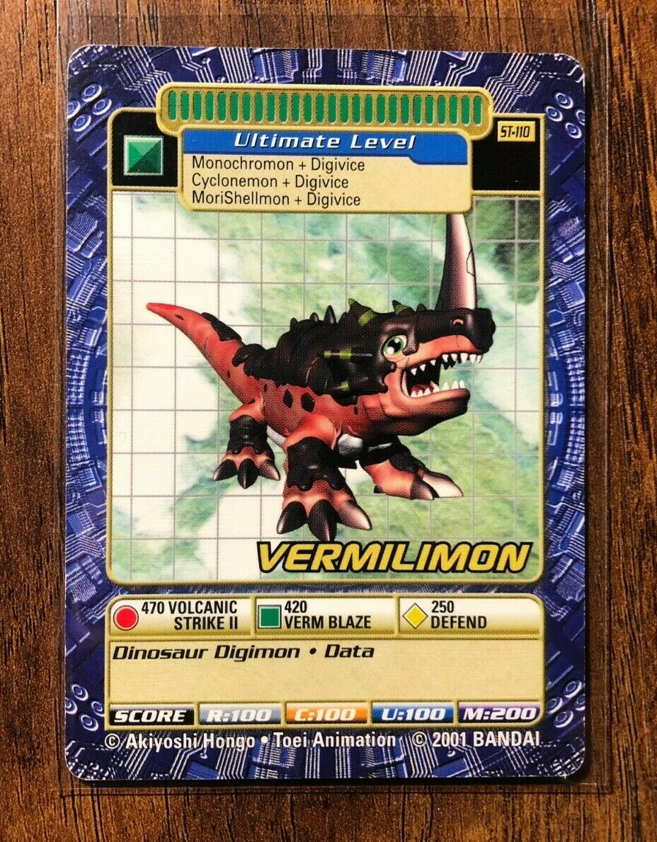 Digimon Digi Battle Card VERMILIMON St-110 Bandai | eBay