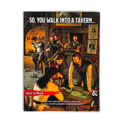 Dungeon Masters Guild D&D 5e So, You Walk Into a Tavern VG+ | eBay