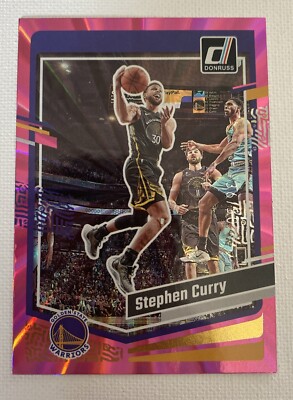 2023-24 Panini Donruss - Holo Pink Laser #197 Stephan Curry /50 | eBay