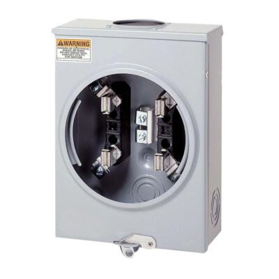 125 Amp Single Meter Socket - ConEd Approved, UL Listed, Eaton Electric ...