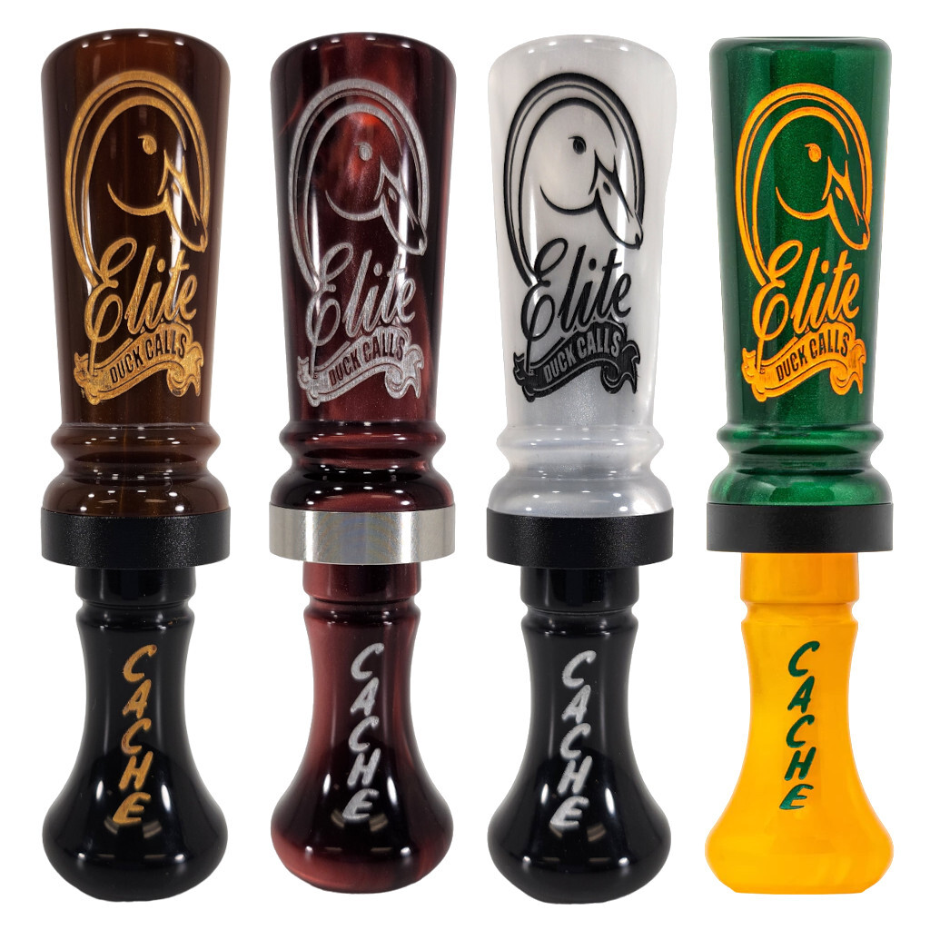 ELITE DUCK CALLS - CACHE 2.0 SINGLE REED ACRYLIC MALLARD HEN DUCK CALL ...