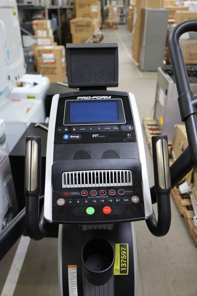 ProForm PFEL09915 Black SMART HIIT Elliptical Trainer NOB #137597 | eBay