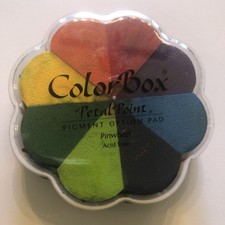 Clearsnap ColorBox Pigment Petal Point Option Pad 8 Colors 223788 for ...