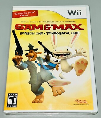 Sam & Max Season One/ Temporada Uno (Nintendo Wii) Factory sealed-Mint ...