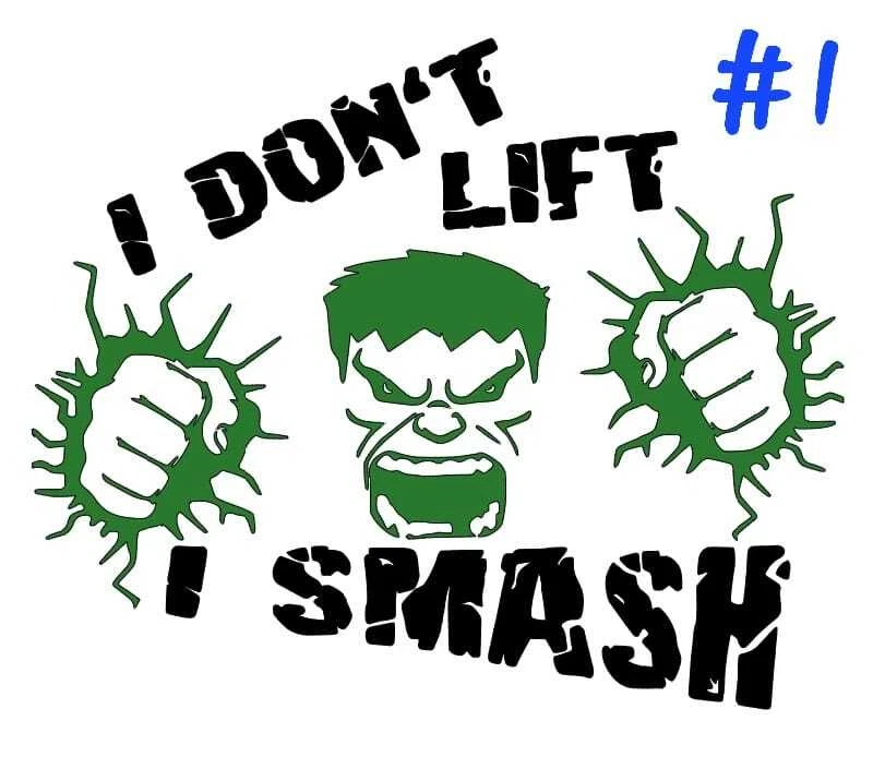 Hulk Smash Vector