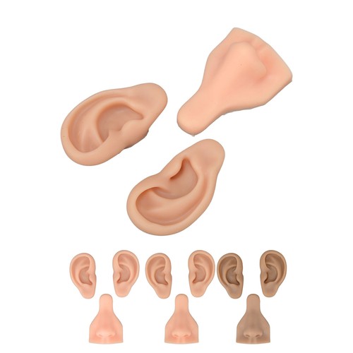 Silicone Piercing Model Soft Silicone Flexible Stretchy Reusable Human ...