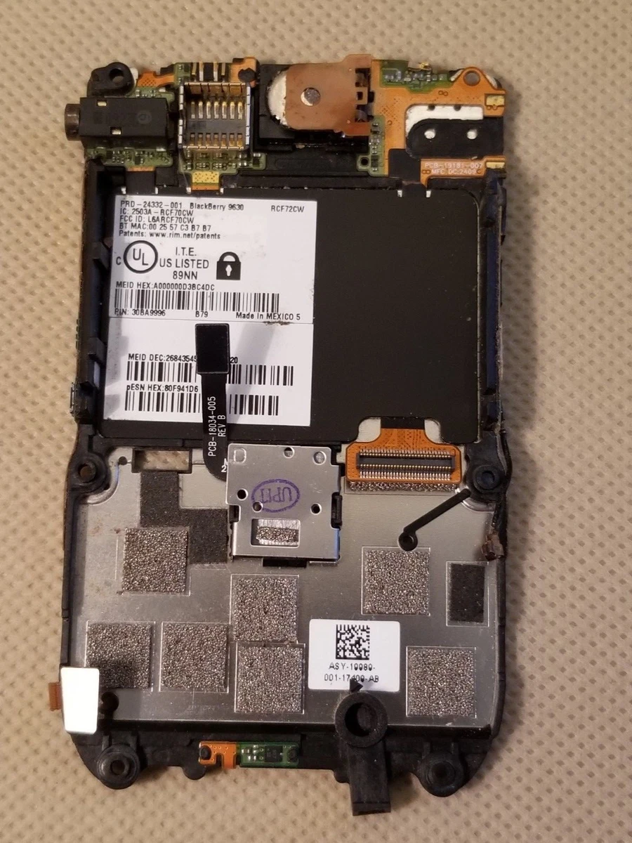 Blackberry 9650 Bold Unlock Keypad