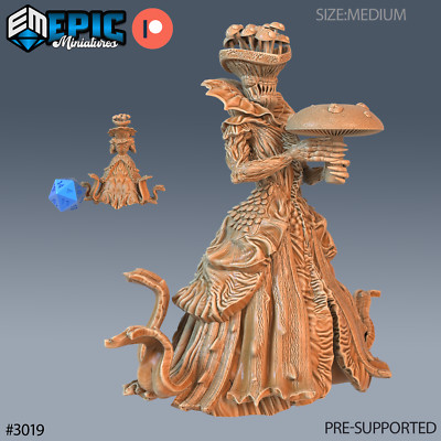 Fungus Queen C | Epic Miniatures | RPG D&D Pathfinder Wargaming | eBay