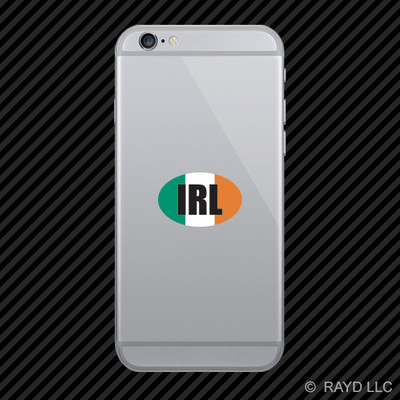 IRL - Ireland Oval Flag Cell Phone Sticker Mobile Die Cut | eBay