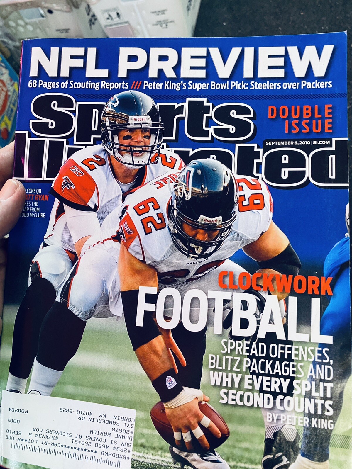 Sports Illustrated Magazine Spread