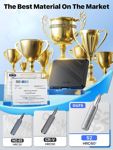 52in1 Precision Screwdriver Set, [Super Durable] Small Repair Kit, PC ...