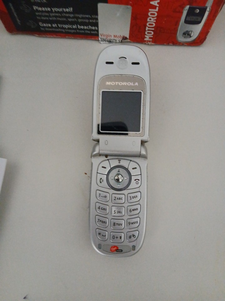 Motorola V220 - Silver Mobile Phone | eBay UK
