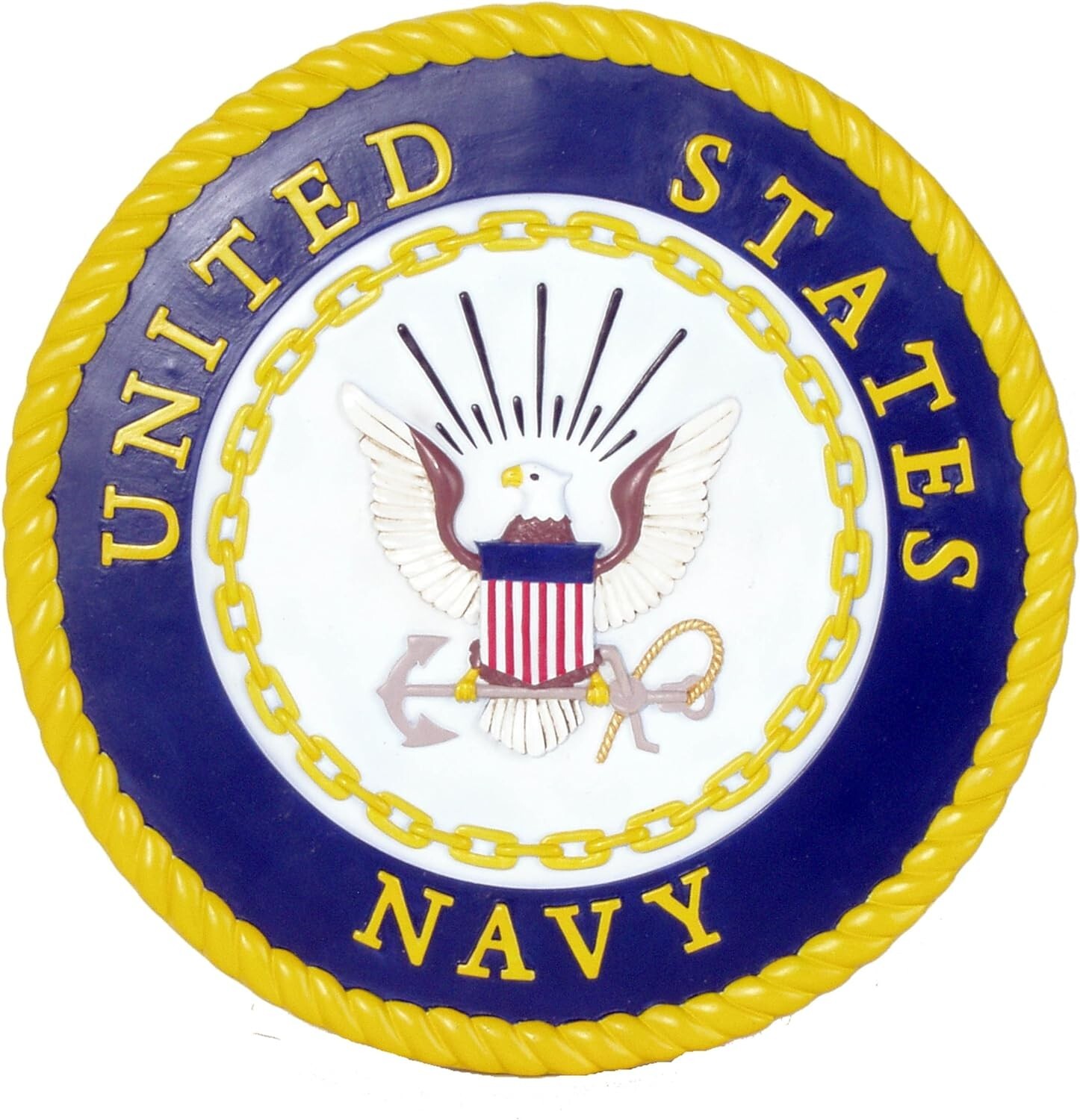Nautical Charm: U.S. Navy Stepping Stone - Indoor/Outdoor Decorative ...