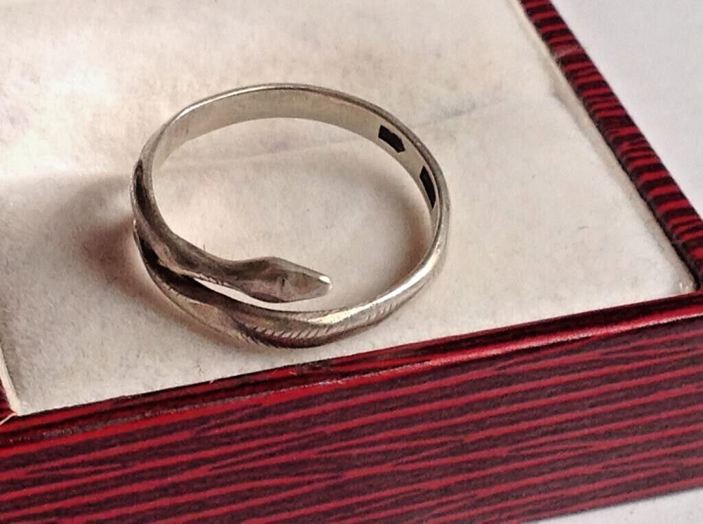 Vintage Unusual Soviet Sterling Silver 916 Ring , Women's Jewelry Size ...
