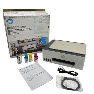 HP Smart Tank All-In-One Inkjet Printer 5000 Series Wireless White # ...