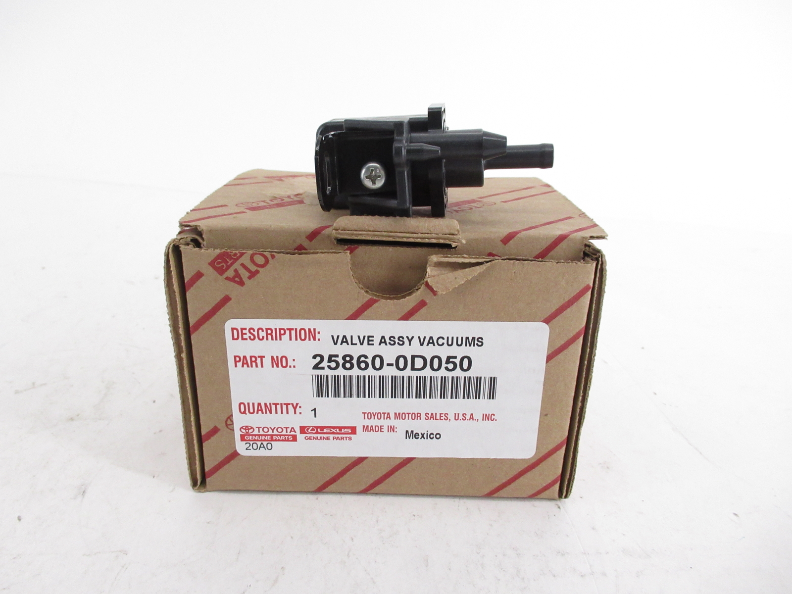 TOYOTA 258600D050 Genuine OEM Factory Original Control Valve for sale ...