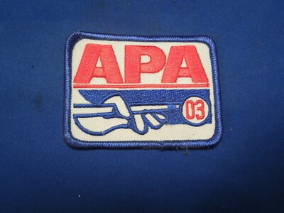 Vintage APA Pool League Billiards "03" Patch | eBay