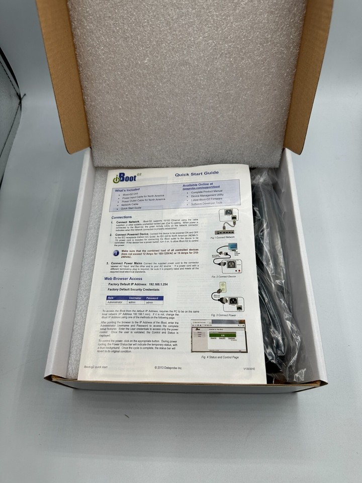 NEW iBoot-G2 Web Power Switch, 110/220 VAC Operation, Remote Power ...