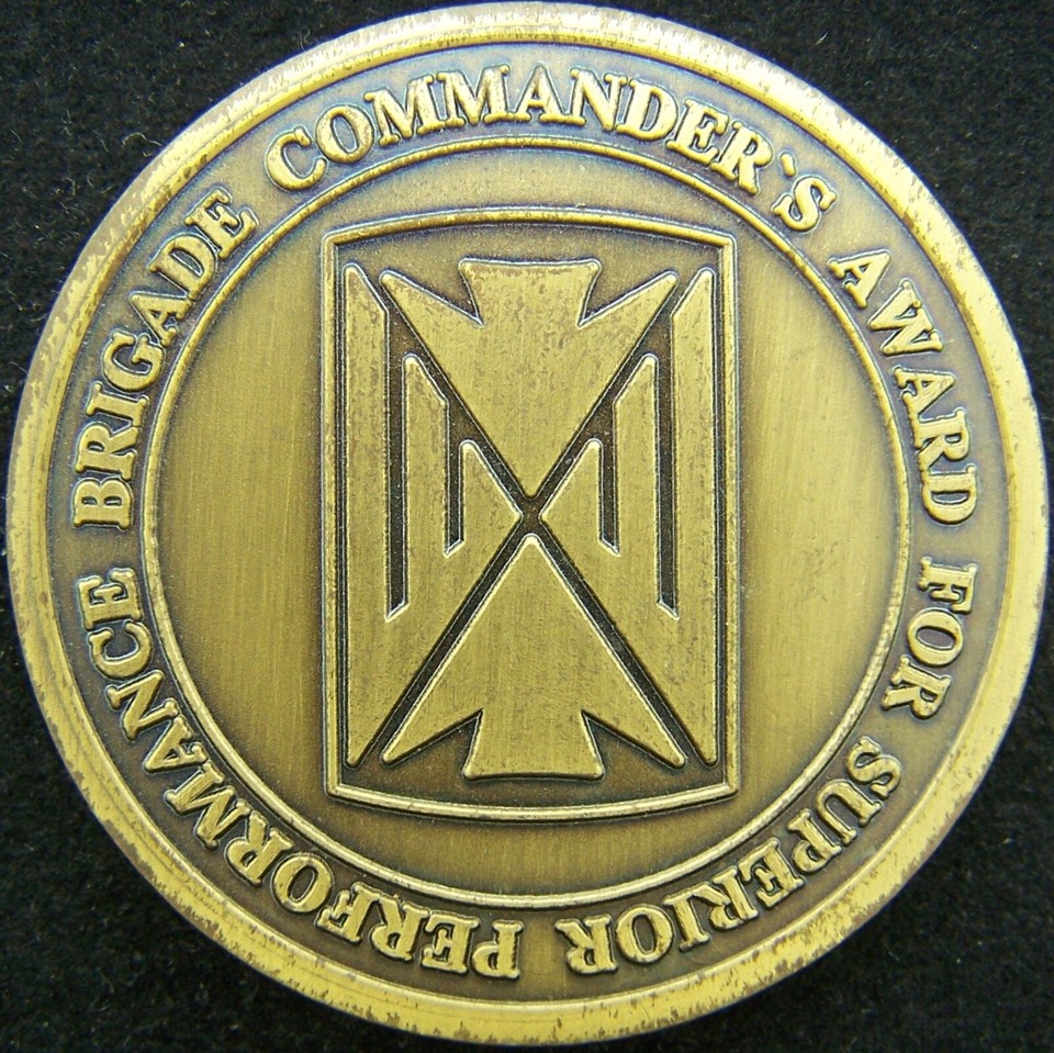 10th Air Defense Artillery ADA Commander Challenge Coin | eBay