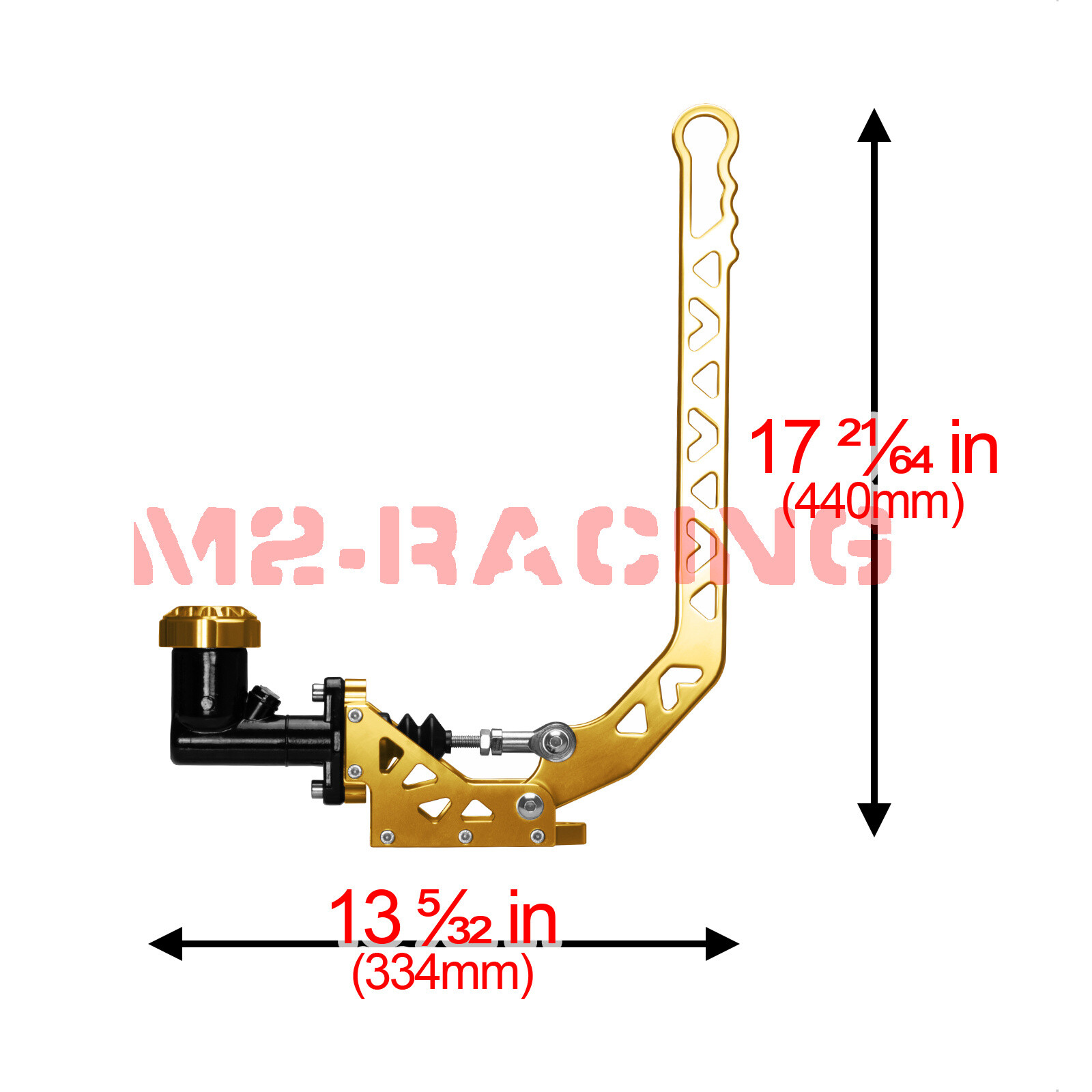 Gold Hydraulic Racing Hand E Brake DriFT Rally Handbrake Lever + Oil ...