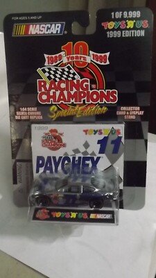 Racing Champions 1999 Edition Toys R Us Paychex Silver Chrome 1/64 ...