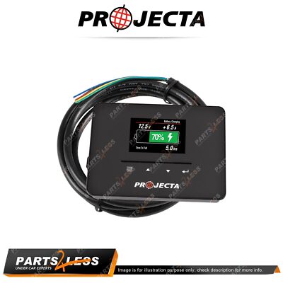 Projecta 12V Smart Battery Monitor Battery Gauge with 2.4" Colour LCD ...