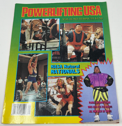 Powerlifting USA Magazine May 1993 Vol 16 Issue 10 Weightlifting ...