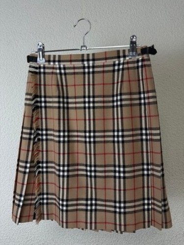 Burberry Blue Label Nova Plaid Pleated Mini Skirt FX543 Sz 36 | eBay