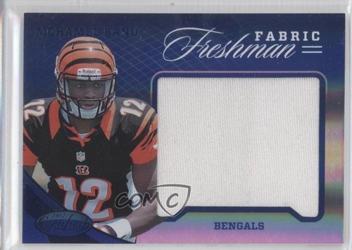 2012 Certified Freshman Fabric Mirror Blue 23/49 Mohamed Sanu #340 ...