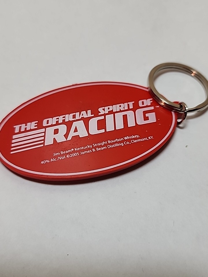 2006 Red plastic Jim Beam Racing Keychain / Key Ring JBTr26 | eBay