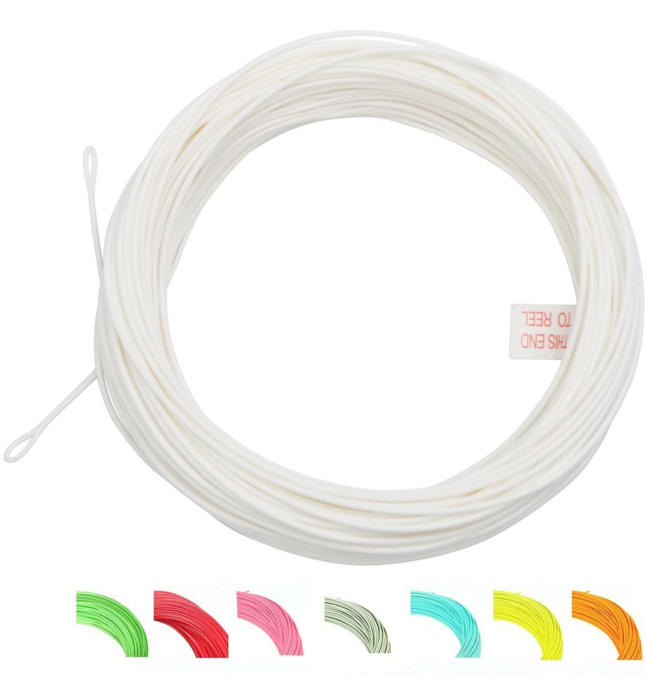 Maxcatch Floating Fly Line Weight Forward WF1/2/3/4/5/6/7/8F With 2 ...