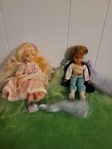 1986 Mattel Lady Lovely Locks and Prince Strongheart with 3 Pixietails ...