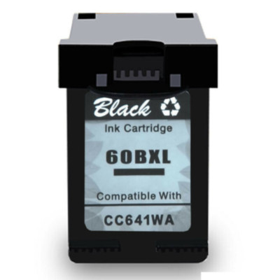 Hi-Yield Black Ink For HP 60 60XL DeskJet D2500 4200 F4400 F4500 C4610 ...